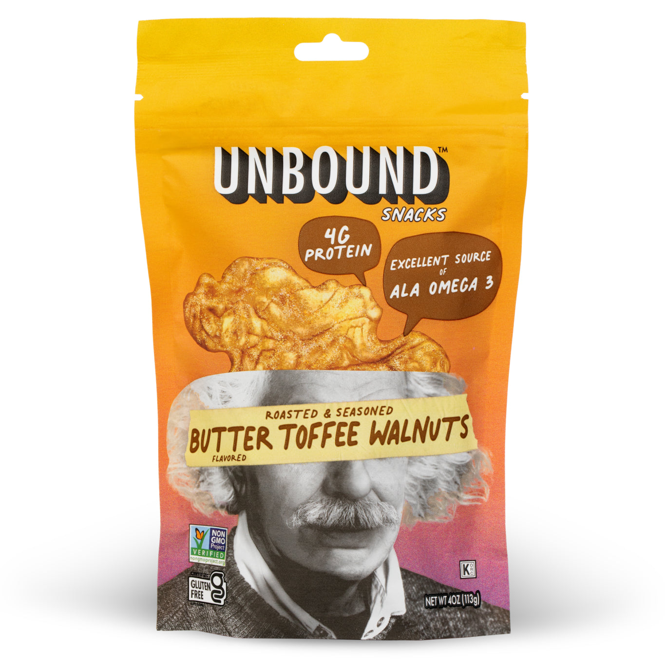 Unbound Snacks | Butter Toffee Walnuts