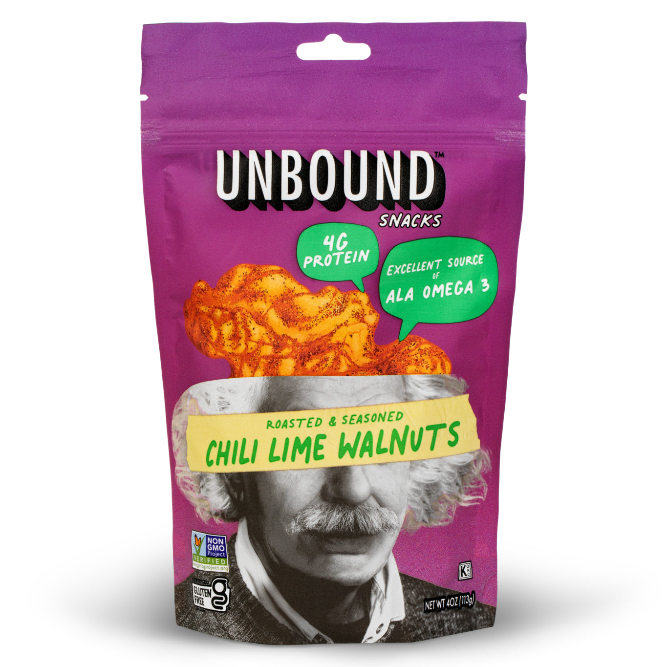 Unbound Snacks | Chili Lime Walnuts