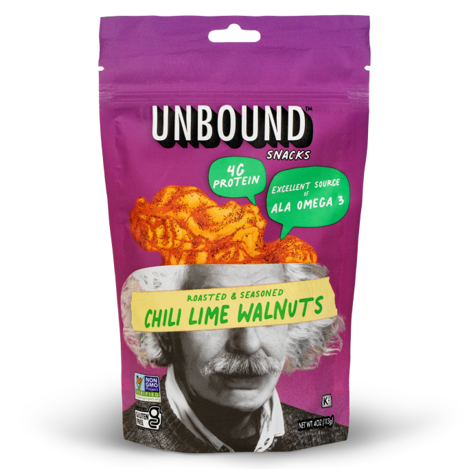 Unbound Snacks | Chili Lime Walnuts
