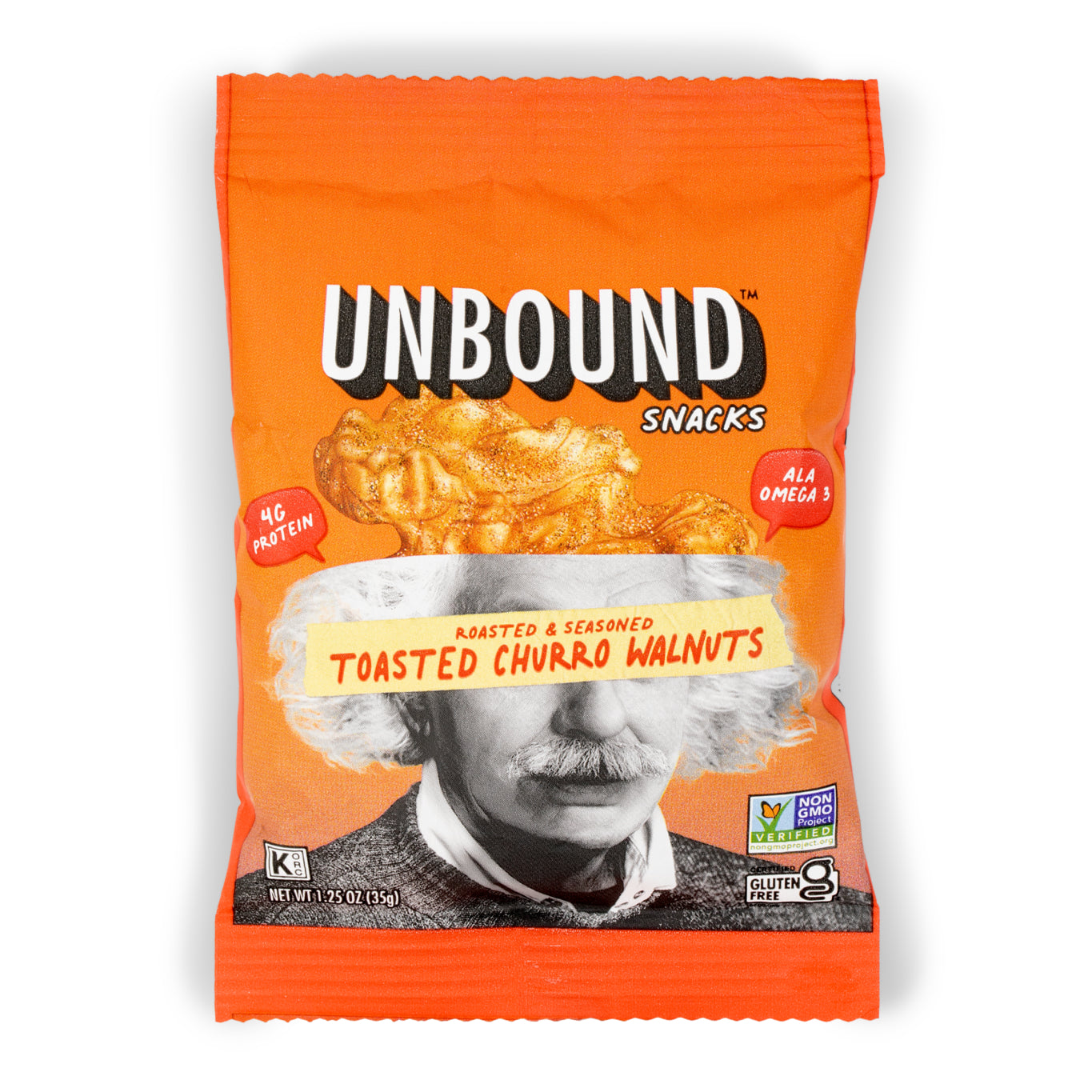 Unbound Snacks | Toasted Churro Walnuts