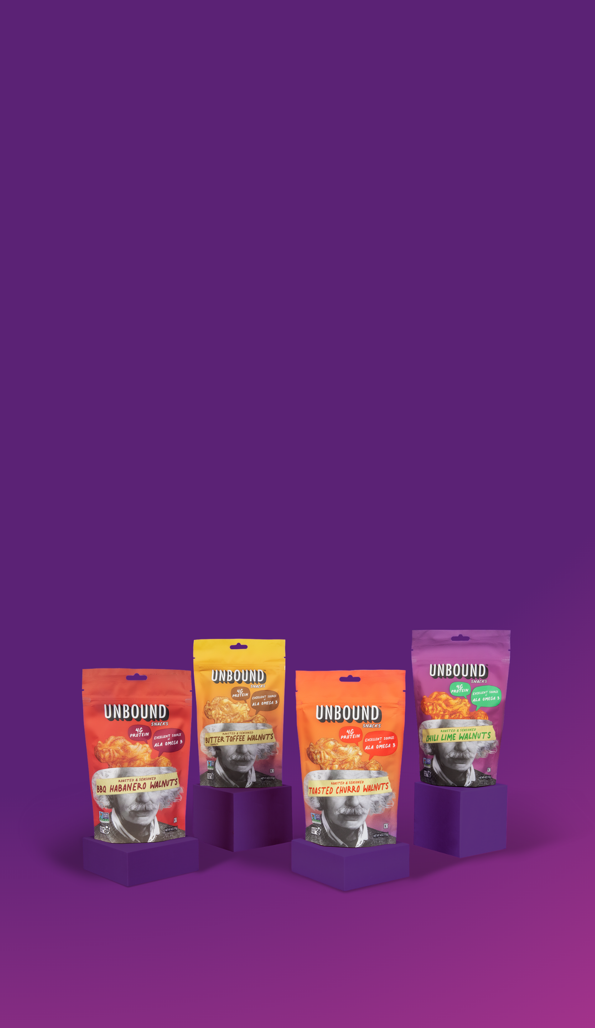 Welcome to Unbound Snacks! Unbelievably Delicious Walnuts