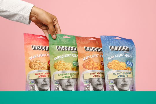 Welcome to Unbound Snacks! Unbelievably Delicious Walnuts