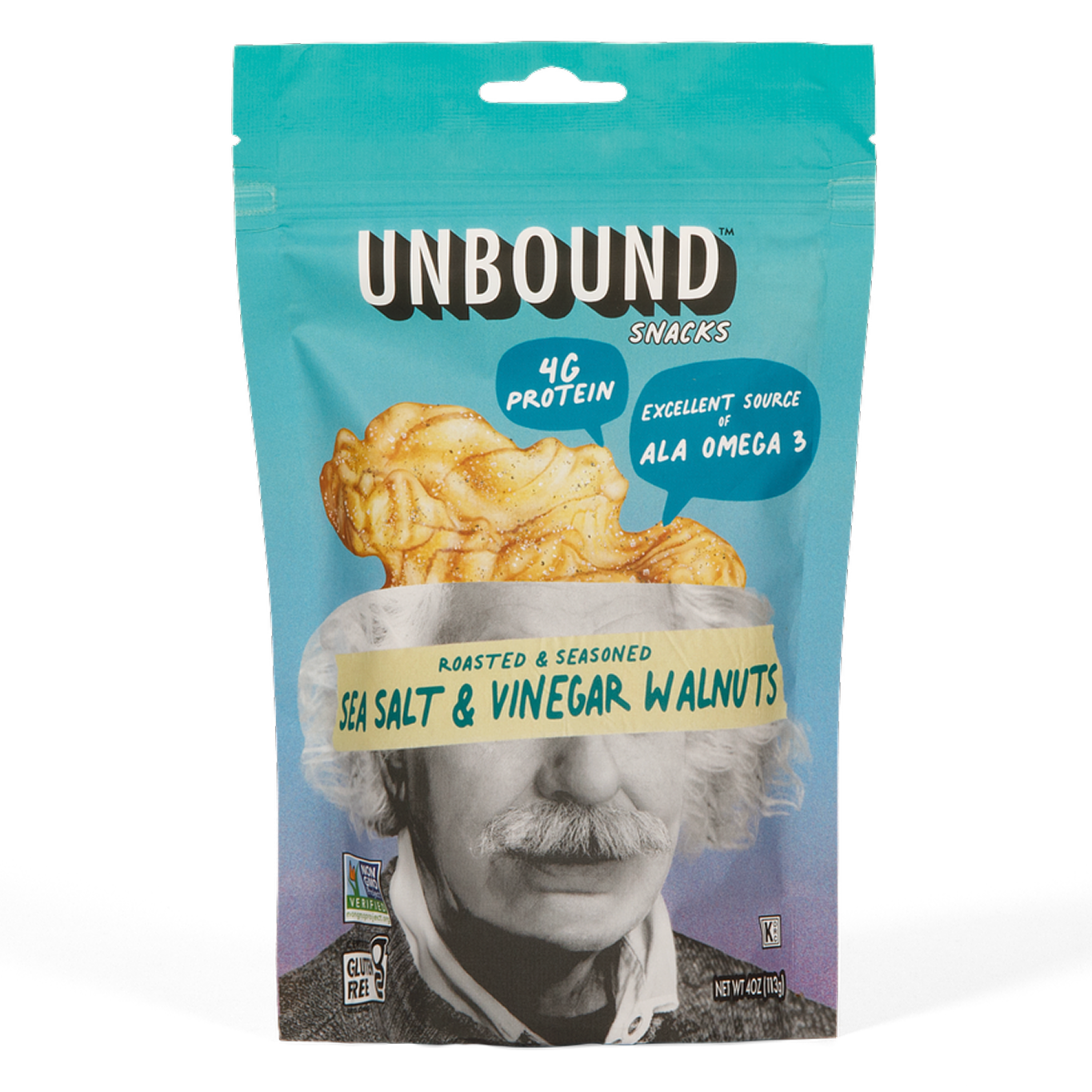 Unbound Snacks | Sea Salt & Vinegar Walnuts